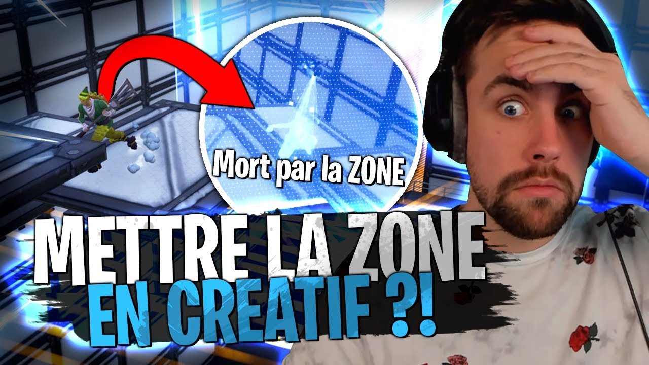 INCROYABLE MAP !!! On peut mettre la Zone en mode Créatif sur Fortnite ...