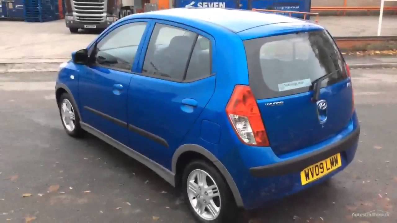 HYUNDAI I10 COMFORT BLUE 2009 - YouTube