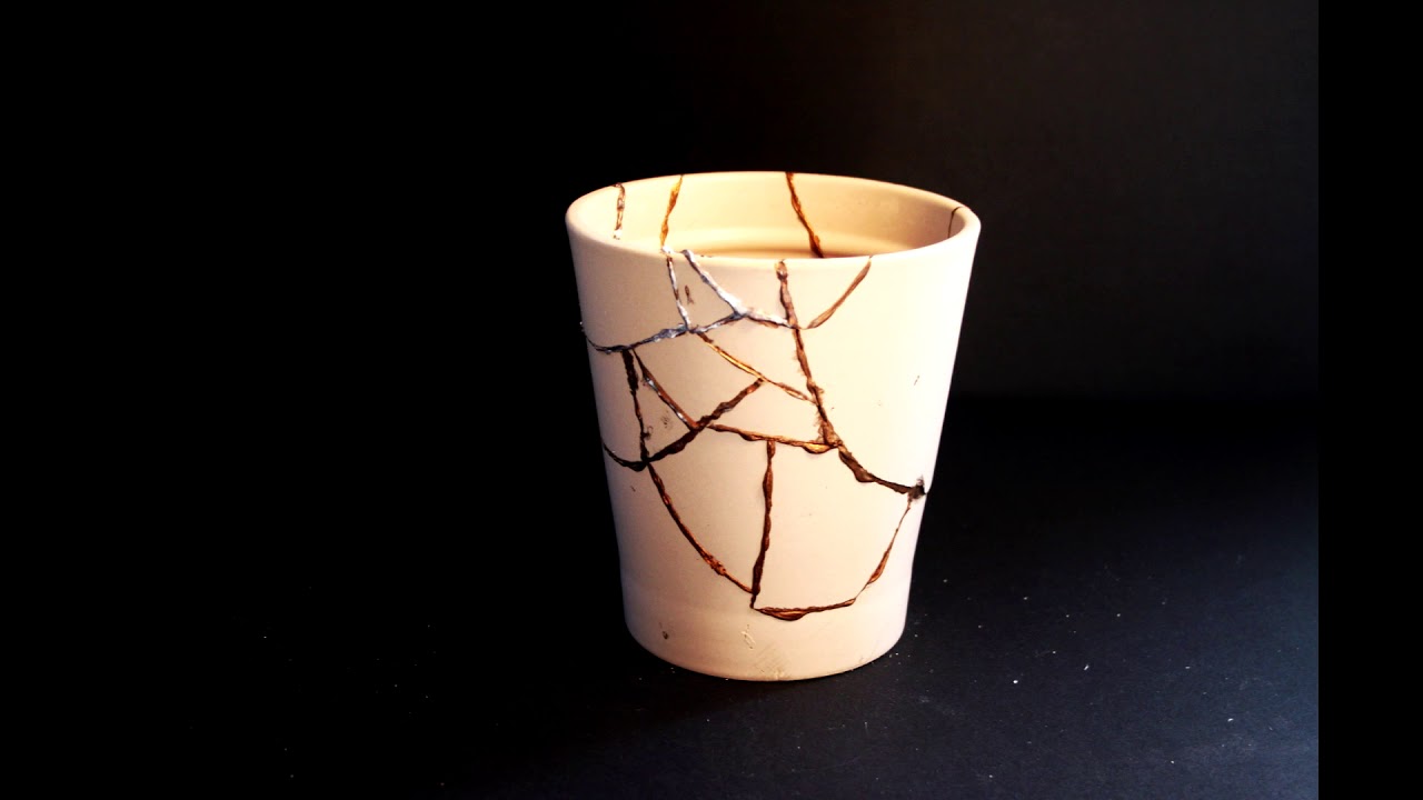 Flower Pot. Kintsugi. - YouTube