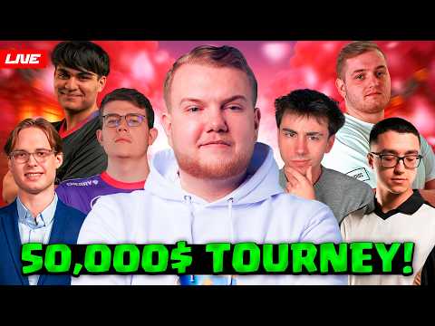 50,000$ CREATOR SHOWDOWN LEAGUE IN CLASH ROYALE! Surgical Goblin