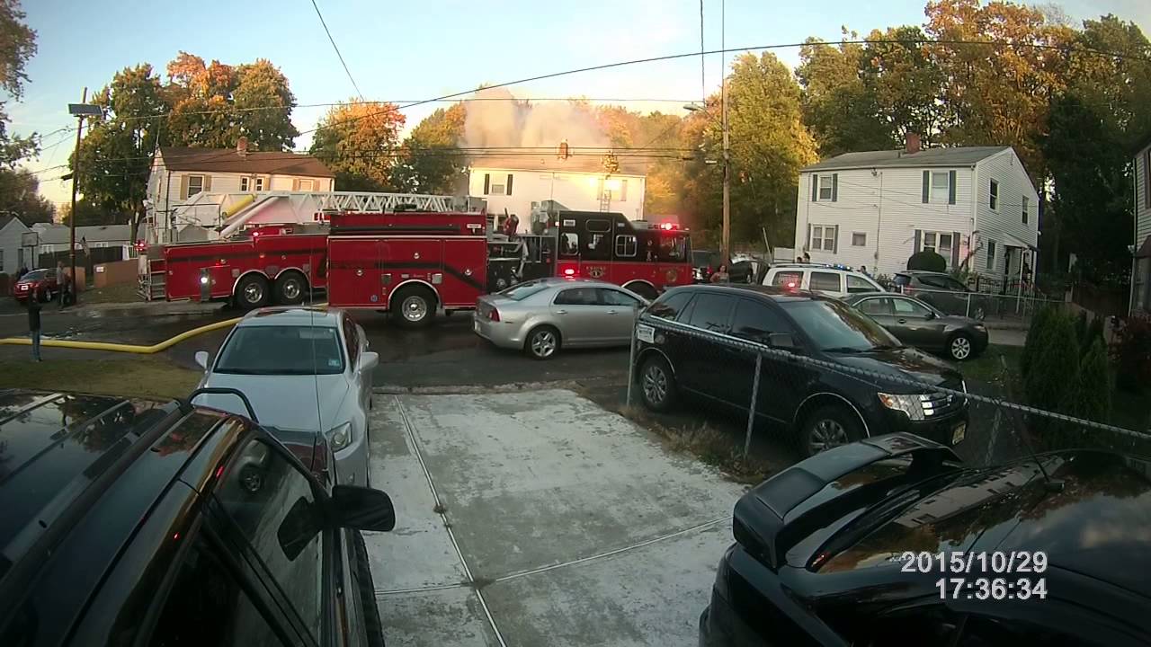 Elmwood park, NJ fire department Halstead place - YouTube