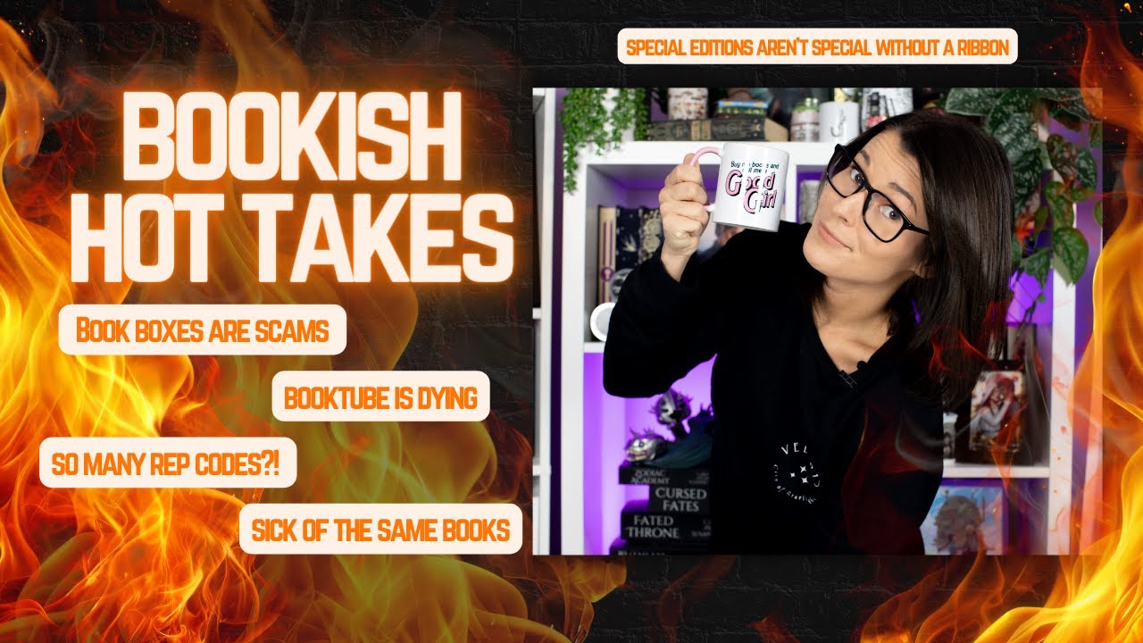 Reacting To Your Bookish Hot Takes 🔥 // Book Boxes, Reviews, Spice, and ...