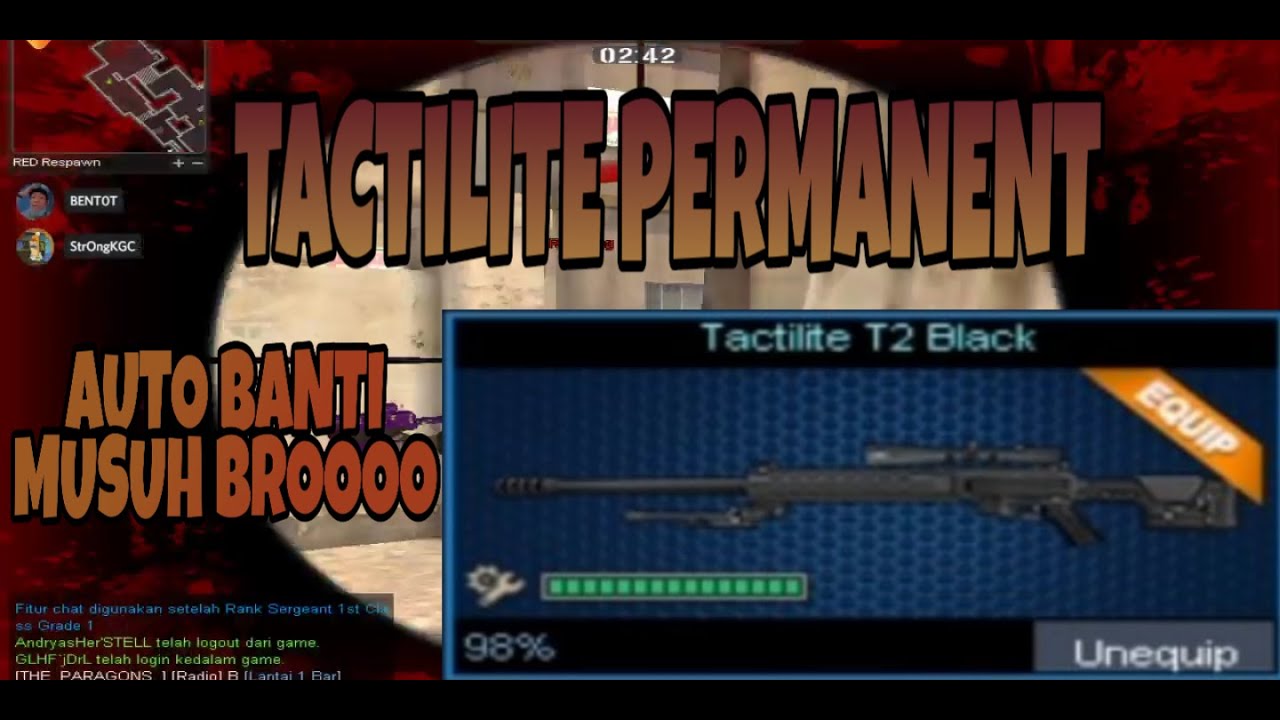 TACTILITE T2 BLACK PERMANENT// AUTO NAMBAH.... ~POINT BLANK INDONESIA ...