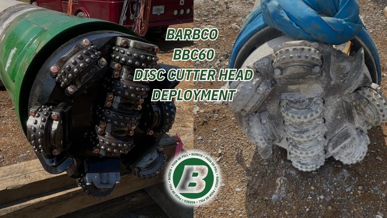 Launching Barbco's Disc Cutter Head! - YouTube