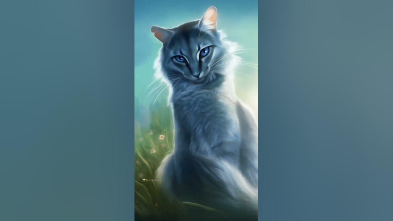 Коты воители эдит | синяя звезда и темнохвост - YouTube