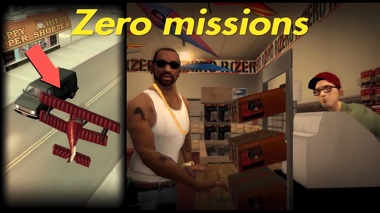 Zero's challenging missions. Grand Theft Auto: San… - YouTube