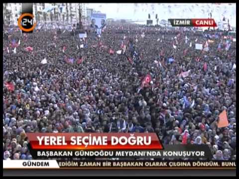 Başbakan Erdoğan 16 Mart 2014 / Izmir Mitingi