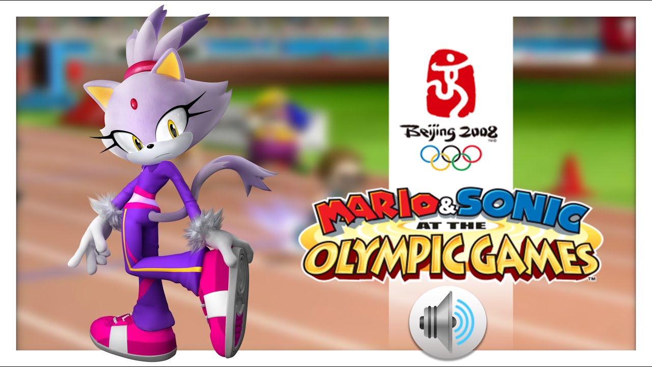 Mario & Sonic at the 2008 Olympic Games - Blaze Voice Clips - YouTube