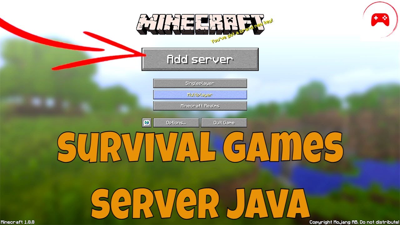 Minecraft Survival Games Server Java - YouTube