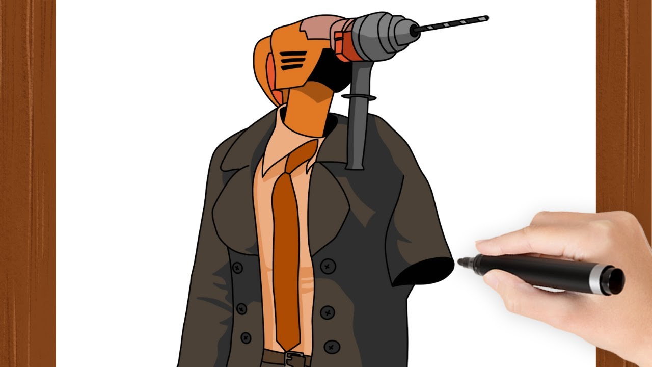 How To Draw a DRILLMAN I SKIBIDI TOILET MULTIVERSE - YouTube