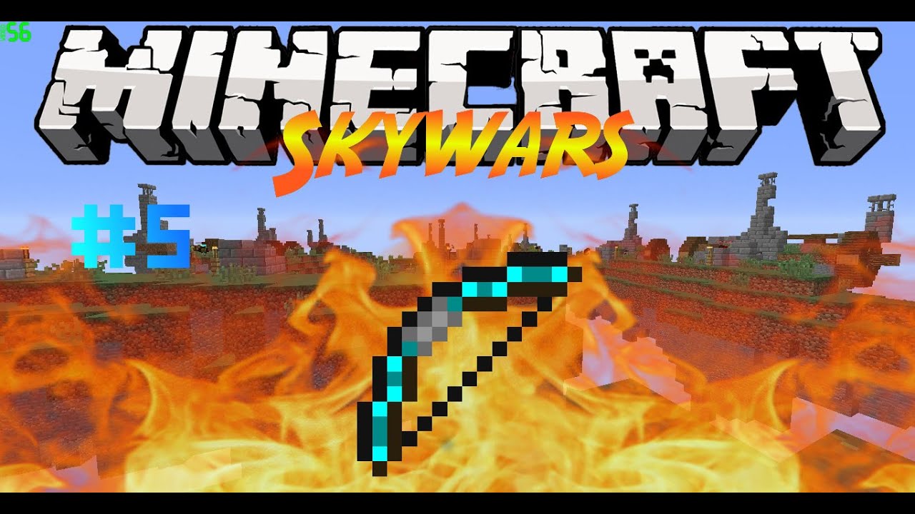 Minecraft: Skywars #5 "Bow Snipes!" (Hypixel Skywars) - YouTube