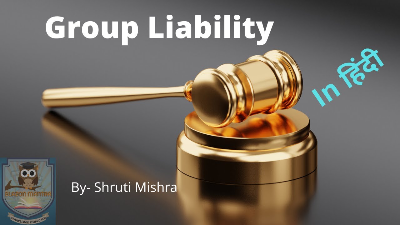 Joint And Group Liability I Indian Penal Code I Common Intention And joint-and-group-liability-i-indian-penal-code-i-common-intention-and