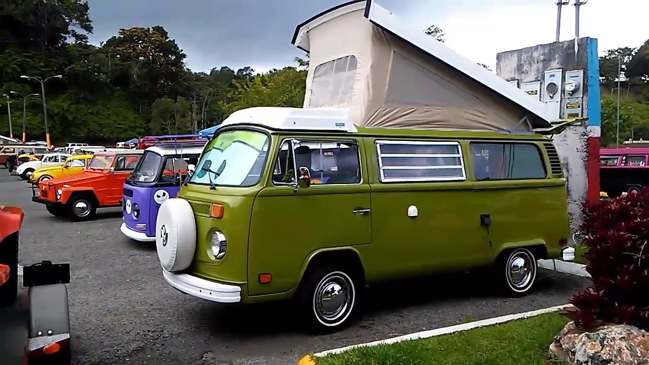 VW bus Westfalia 1977 original!-Lares Volky show PR 2017 - YouTube