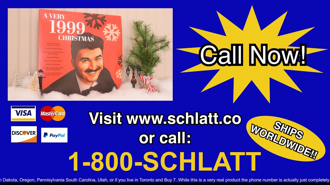 Schlatt Original 1999 Christmas Album Commercial (restored) - YouTube