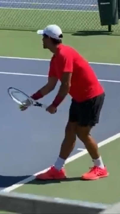 Fernando Verdasco Tennis Serve Practice Drills at The Academy - YouTube