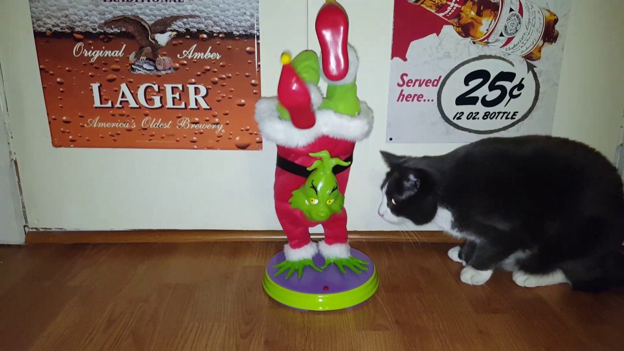 Handstand Dancing Grinch - YouTube