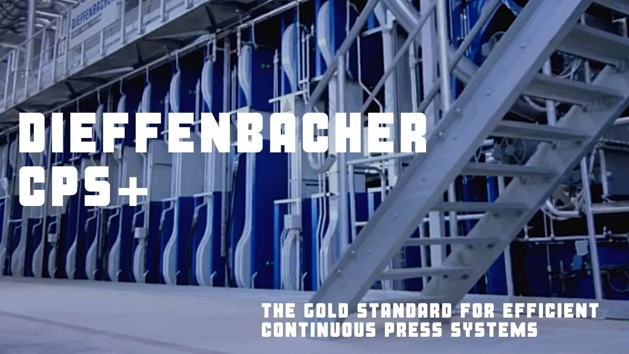 Amazing !!! The gold standard for efficient continuous press systems ...