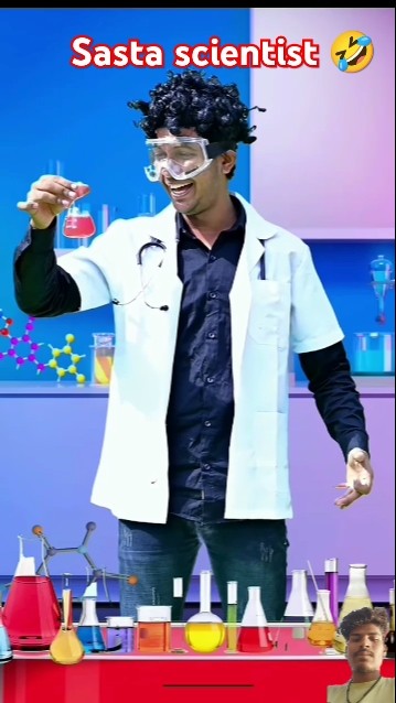 Sasta scientist #funnyvideo #funny #comedy 🤣🤣 - YouTube