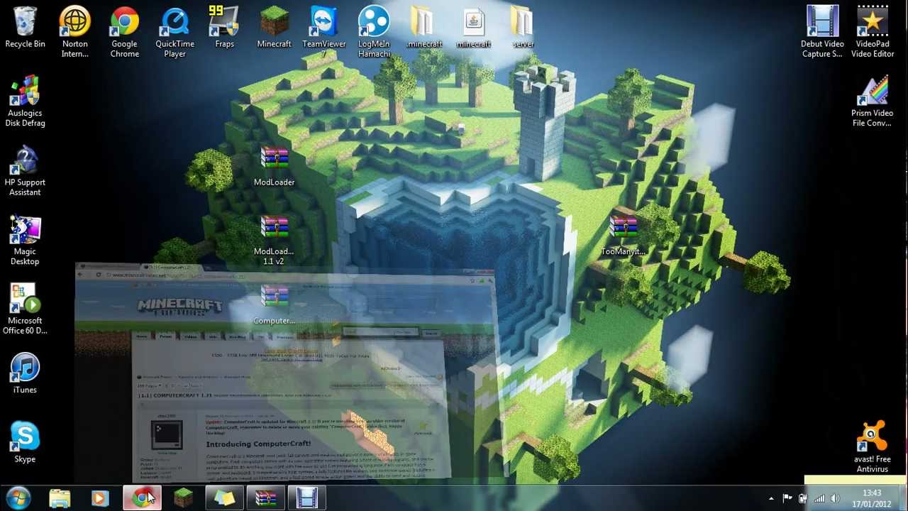 Minecraft How To Install Computercraft Mod [1 1] Youtube