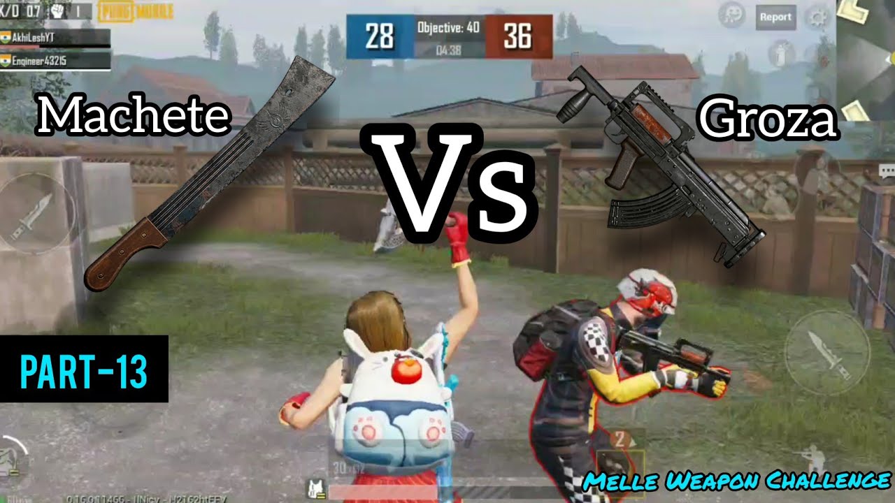 Melee Weapon Challenge | Teamdeath Match | PUBG Mobile - AkhiLesh YT - YouTube