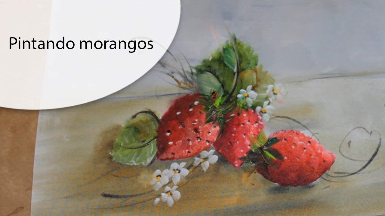 Pintando morangos - YouTube