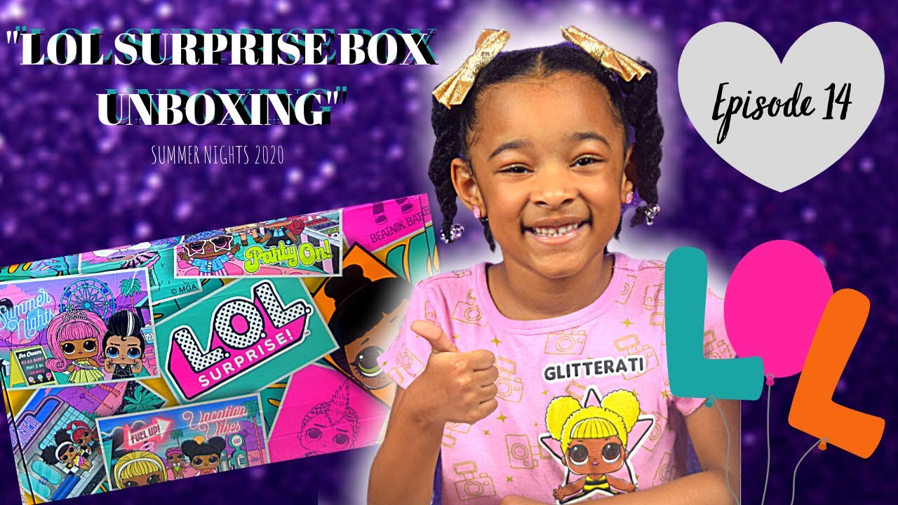 LOL Surprise Subscription Box (Summer Nights 2020) Unboxing - YouTube