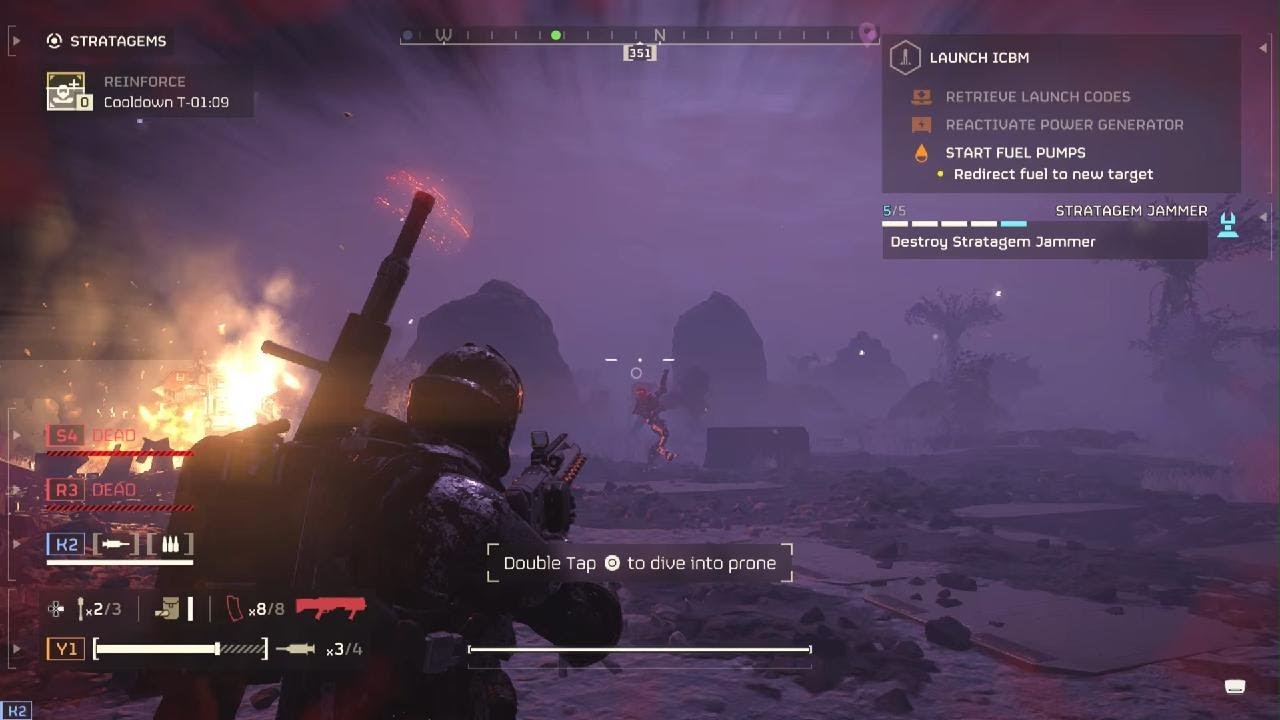 Helldiver crushes brother | HELLDIVERS 2 - YouTube