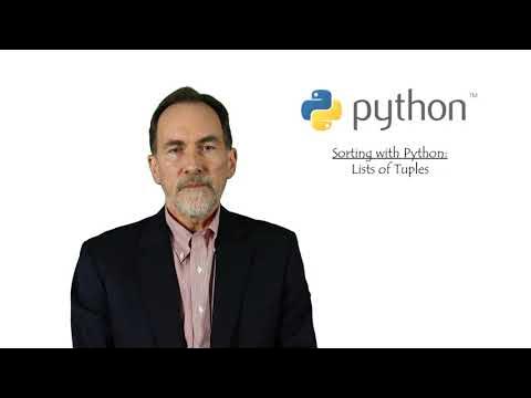 Tutorial 2: Sorting Lists of Tuples with Python with operator.itemgetter() - YouTube