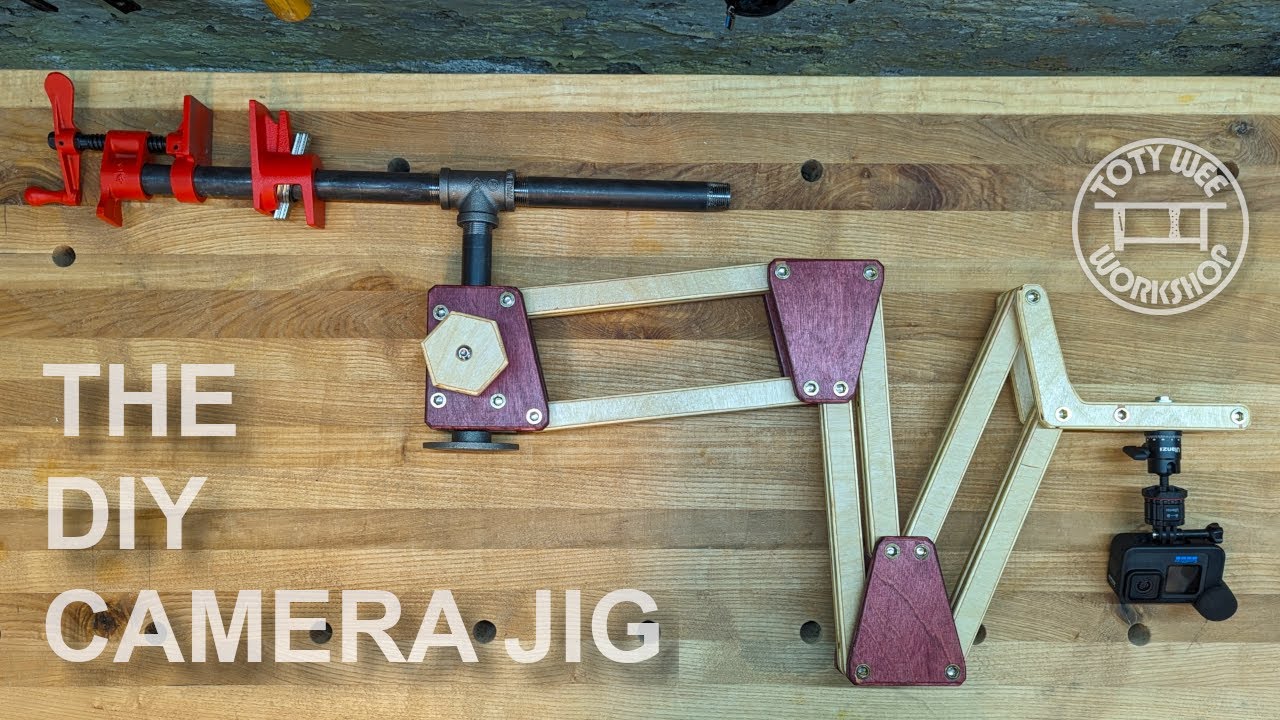 DIY Camera Jig - Woby 2.0 Build With Ceiling Mount Option - YouTube