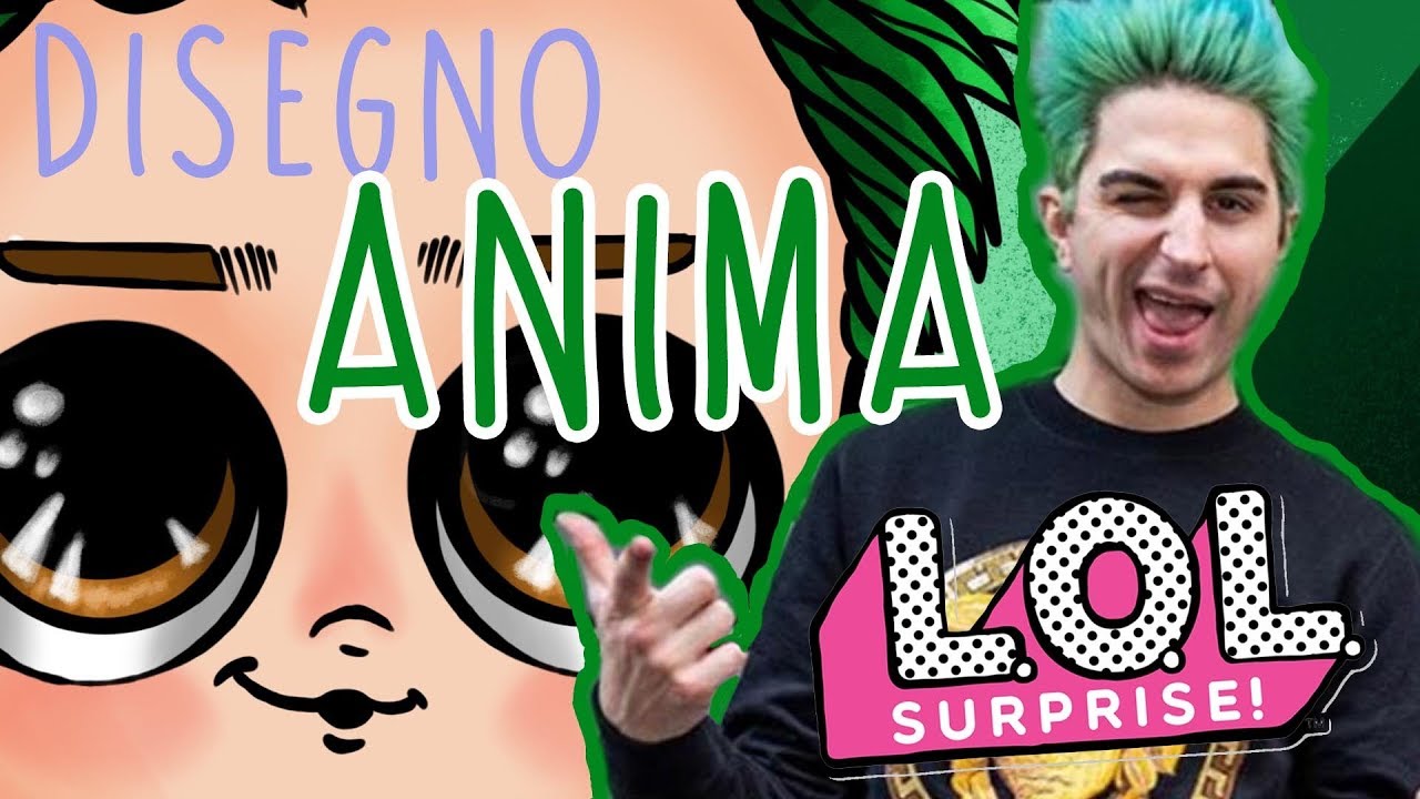 Disegno Anima Sascha in versione LOL SURPRISE BOYS! - YouTube