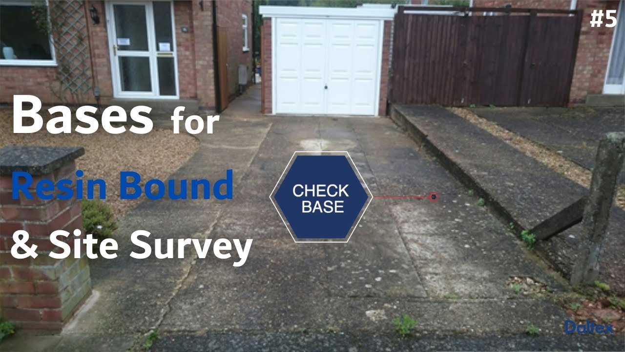 Bases for Resin Bound & Conducting a Site Survey | Part 5 - YouTube