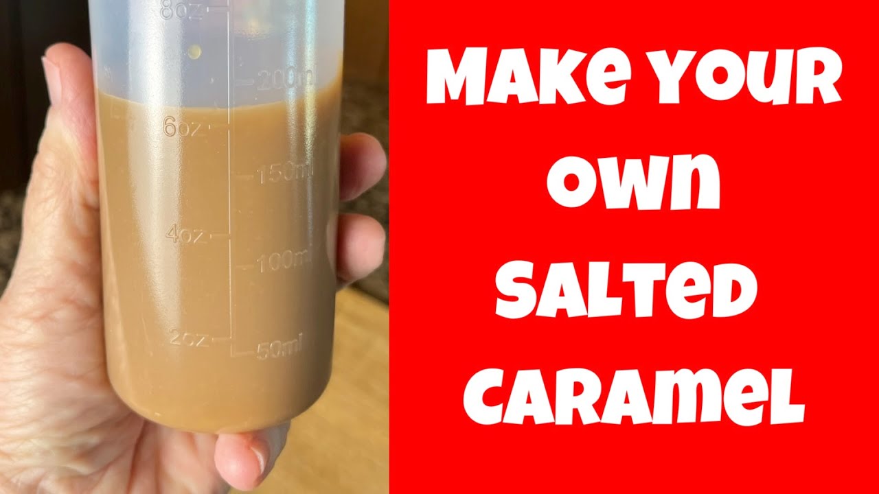 Make your own SALTED CARAMEL with Ingredients you already have! # ...