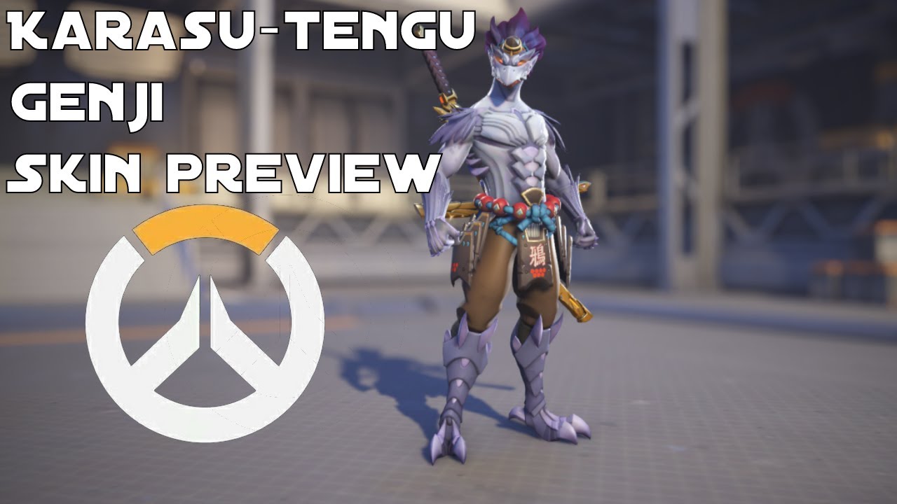 Karasu-Tengu Genji - Overwatch Skin Preview - YouTube