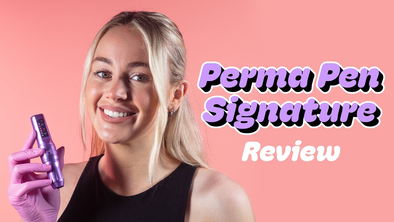 Perma Pen Signature PMU Machine | Wireless Device Unboxing and Review ...