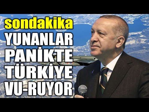 #sondakika YUNANLAR PANİKTE TÜRKİYE VU-RUYOR..!!