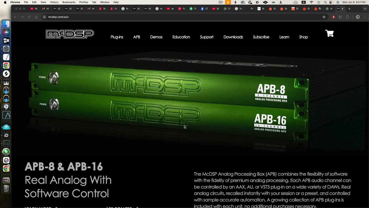 Analog ไหม มาฟังเสียง McDSP APB กัน - YouTube