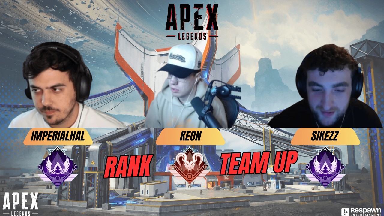 ImperialHal + Keon + Sikezz Team Up in Ranked 😬| Apex Legends - YouTube
