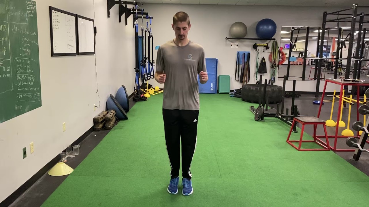 Double Leg Hop - YouTube