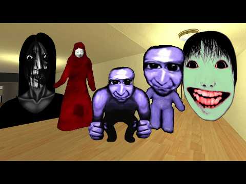 Too Much NextBot: Ao Oni, Kuchisake Onna, Jungler Nico's And Yoshie Kimura In Gmod!