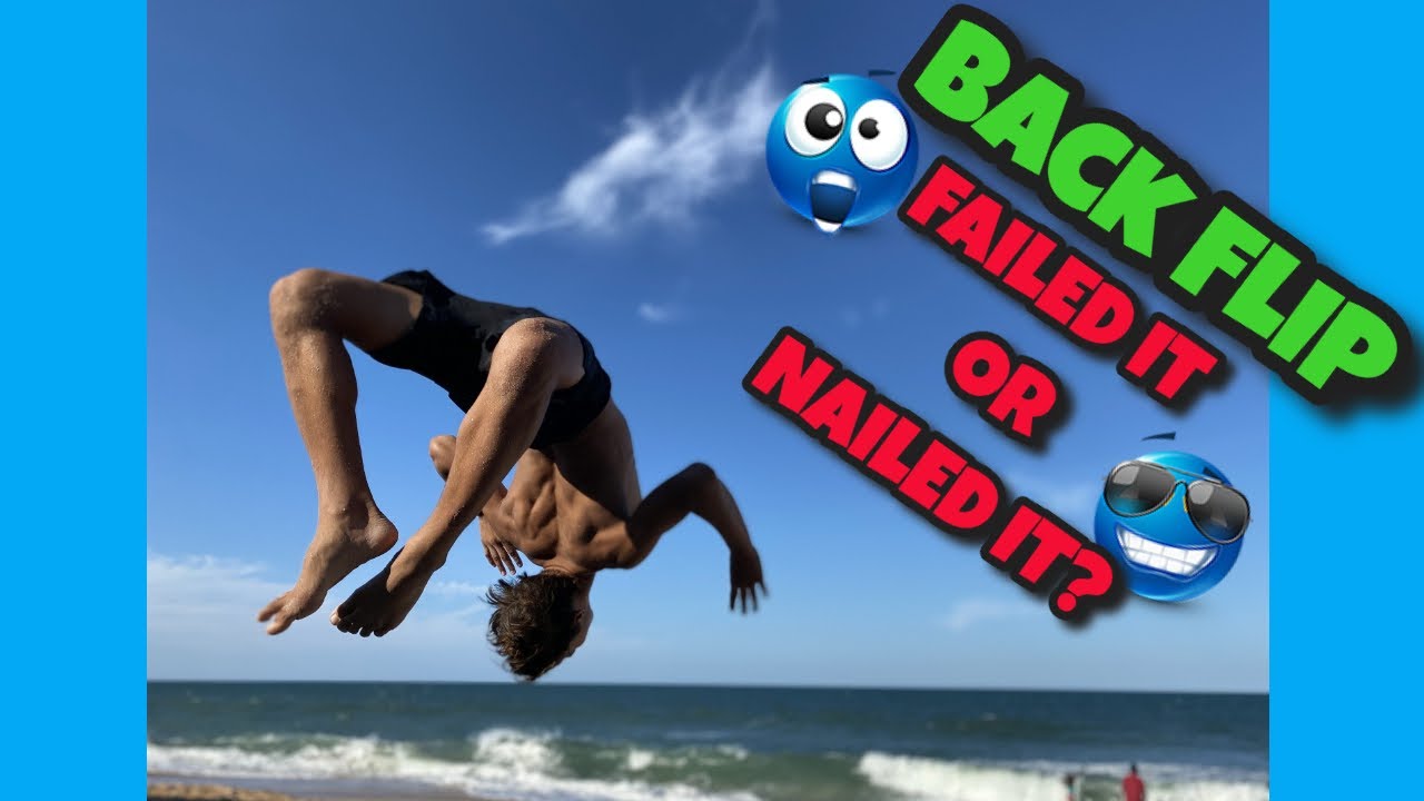 SHOCKING! How to LEARN a Standing BACK FLIP in 1 DAY!! - YouTube