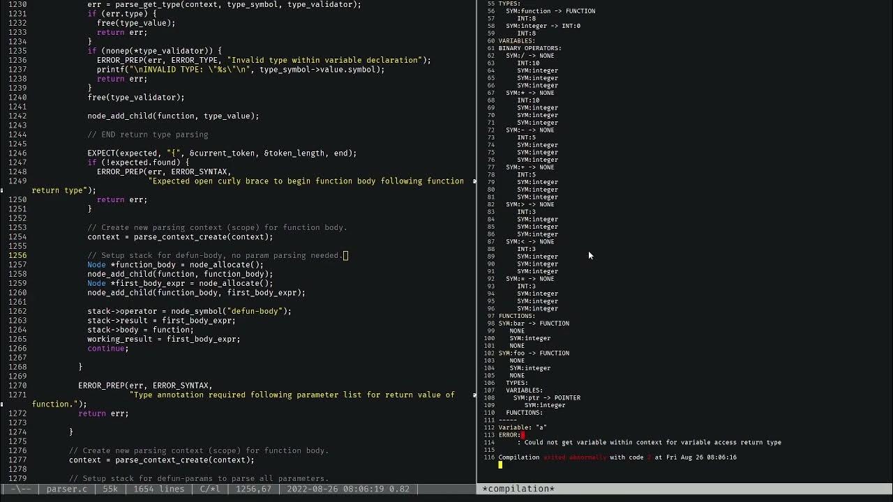 Compiler from scratch, for fun :p | Fixing Function Parsing and All Around Improvements | 020 ...