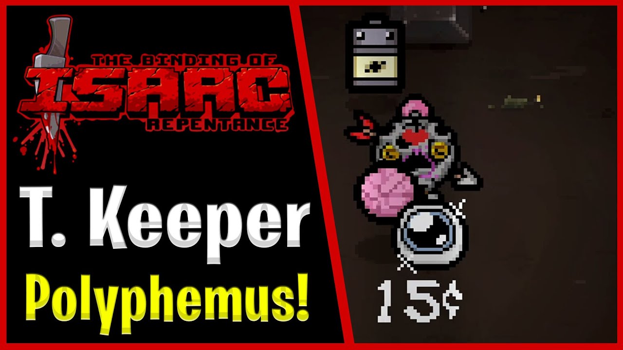 QUE SAUDADES DE UM POLYPHEMUS - The Binding of Isaac Repentance - #865 ...