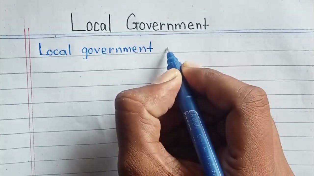 Local Government and its responsibility || What is Local Government ...