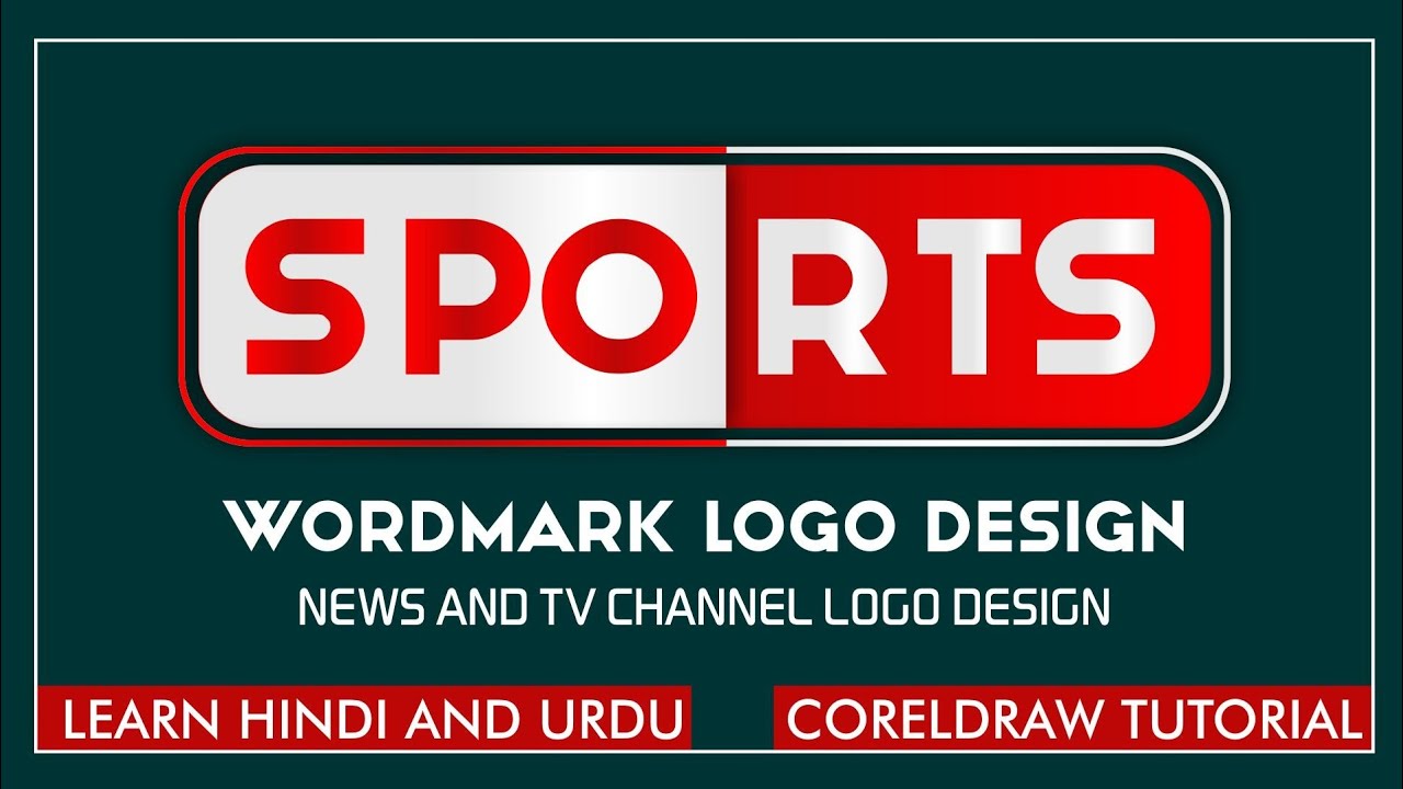 News Channel Logo Design In Coreldraw | Tv Channel Logo Design | Logo ...