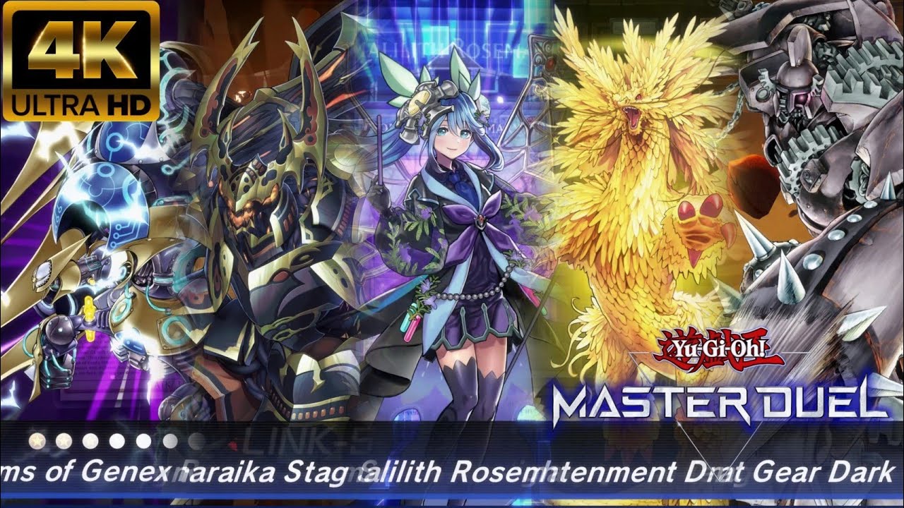 [4K] ALL NEW MASTER DUEL ANIMATIONS | Ragnaraika, Aroma, Ancient Gear ...