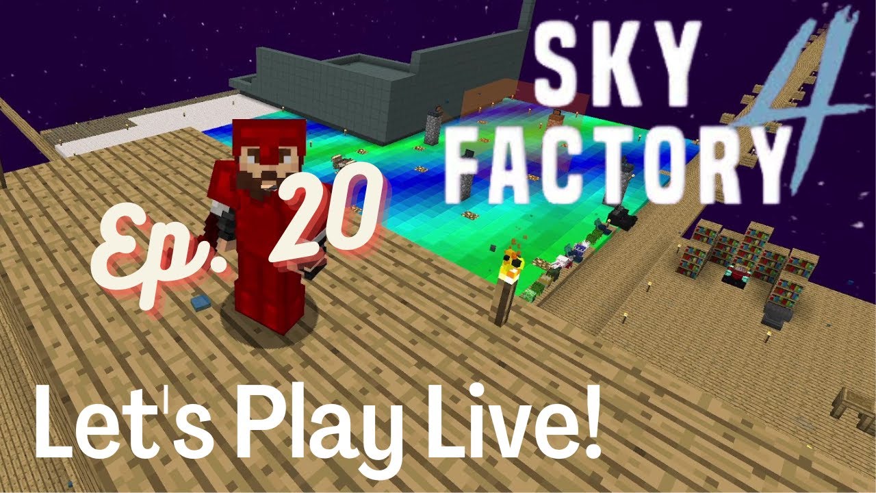 Sky Factory 4 Minecraft Let's Play Ep. 20 - Nuclear is Beginning - YouTube