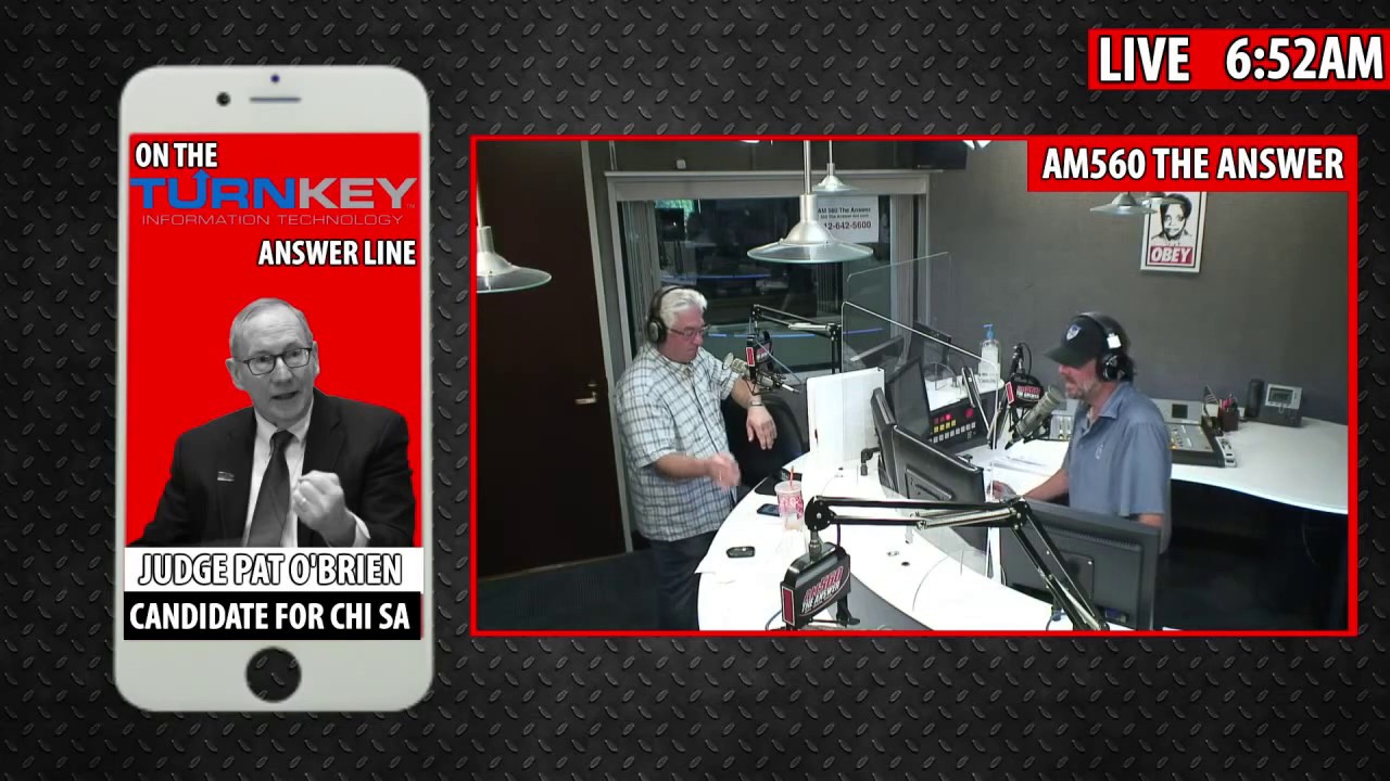 Candidate for Cook County States Attorney Judge Pat O'Brien on non ...