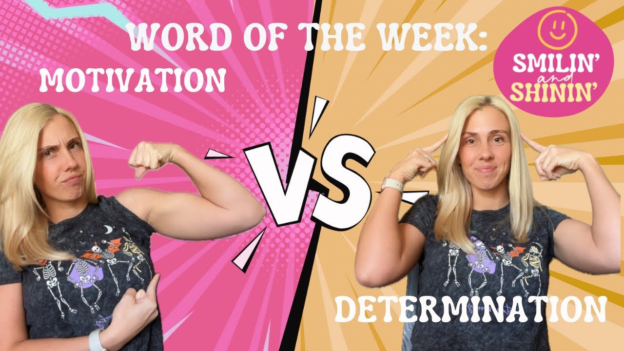 The Science & Soul of Showing Up | Determination vs. Motivation - YouTube