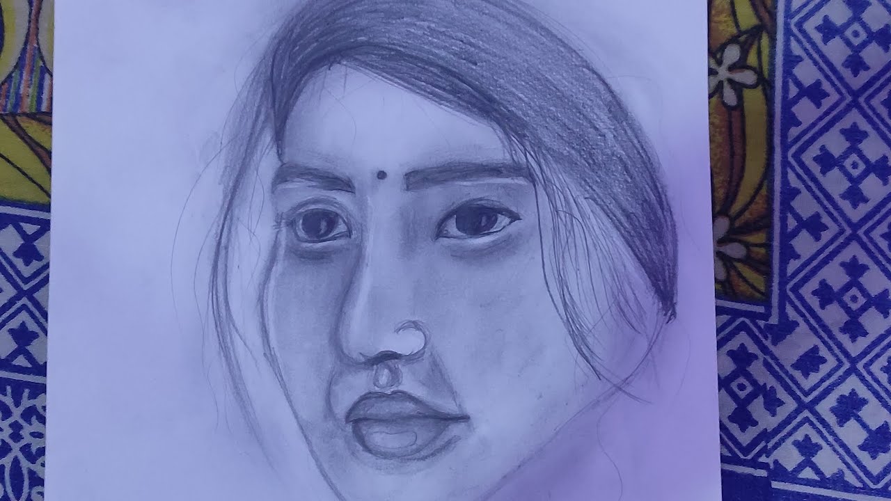 my first realistic drawing. my Imaginary drawing. draw with p. anushka ...