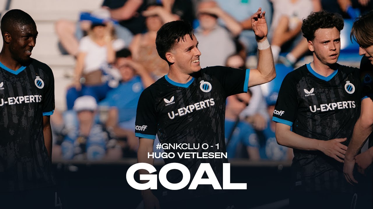 KRC GENK - CLUB BRUGGE | 0-1 VETLESEN | 2024-2025 - YouTube